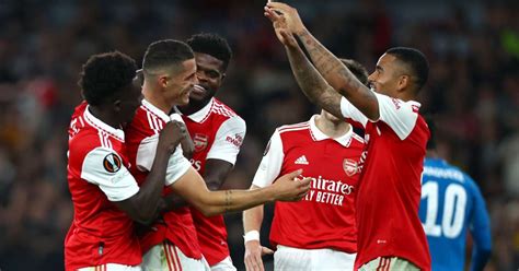 Arsenal 1 0 Psv Xhaka Fires Gunners Into Europa League Knockout Stages