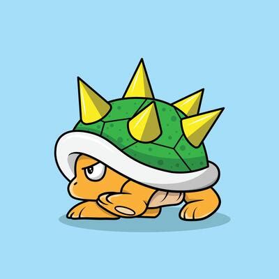 Mario Turtle Vector Art Icons And Graphics For Free Download