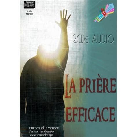 La prière efficace Coffret 2 Conférences sur Clé USB La Sentinelle
