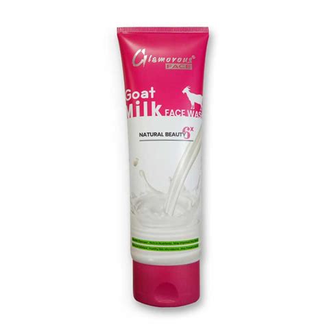 Glamorous Face Whitening Goat Milk Face Wash 100g Eshaisticpk