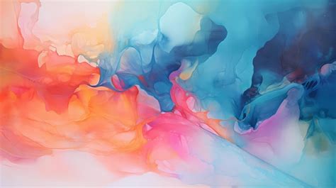 Premium Ai Image Background Abstract Wallpaper Bright Design Blue Color Colorful Gradient