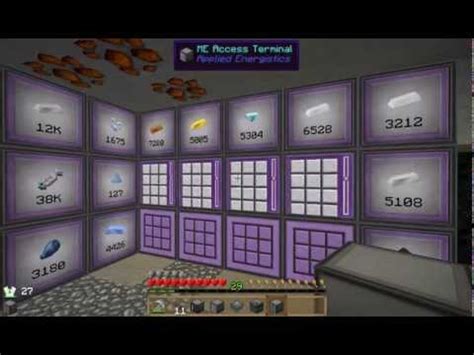 Applied Energistics Me Storage Tutorial YouTube