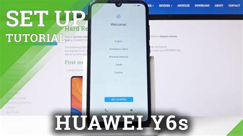 How To Set Up HUAWEI Y6s Activation Process YouTube