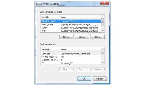 how to setup grails framework in windows environment