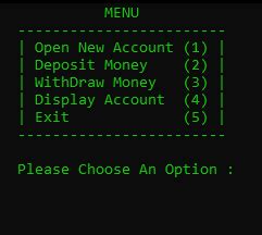 GitHub Aminelkl BankManagementSystemCpp Bank Management System Console Apps Using C