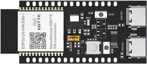 2 4g Esp32 C6 Wifi Bluetooth Test Board Esp32 C6 Wroom 1 Tb Ble5 3 Wifi6 Mqtt Ipv6 8 Flash At