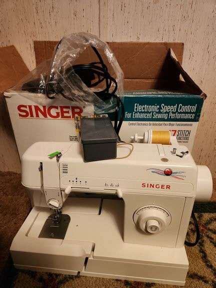 Singer Electronic Speed Control Sewing Machine Metzger Property