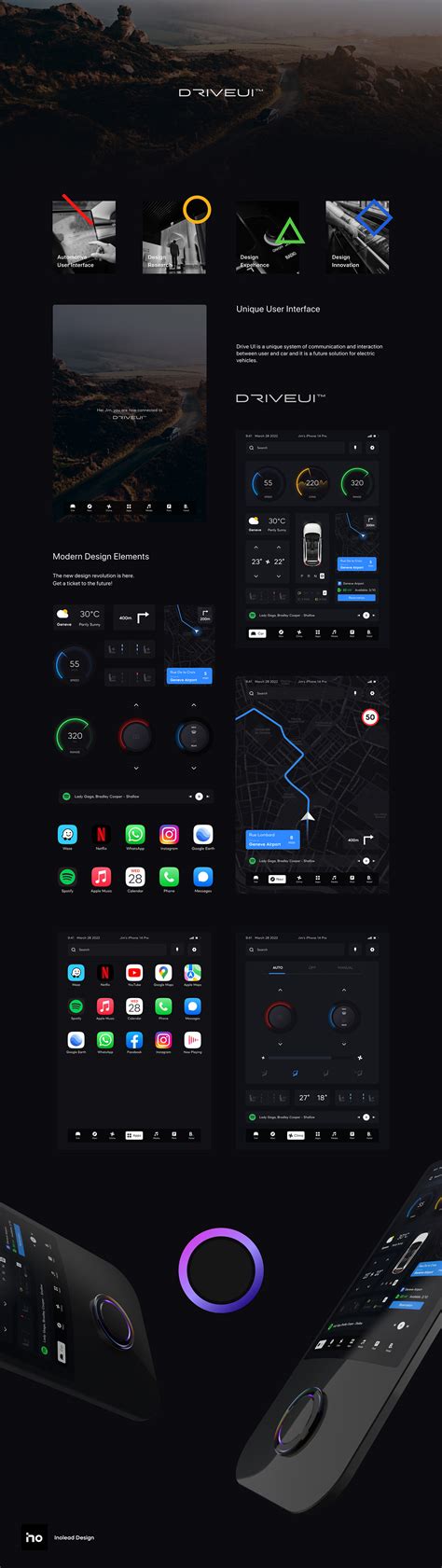 Drive UI On Behance