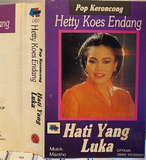 Hetty Koes Endang Pop Keroncong Hati Yang Luka Cassette Discogs