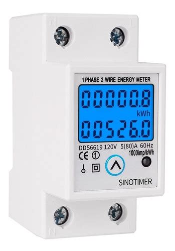 Medidor Digital Ac 80~300v Wattímetro Amperímetro Voltímetro