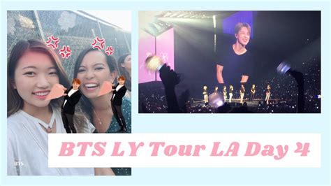 Bts 방탄소년단 Love Yourself World Tour In La Day 4 Vlog Fancam 180909