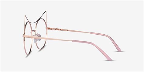 Singapura Cat Eye Rose Gold Glasses For Women Eyebuydirect