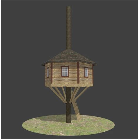 8 Hexagon Treehouse Kit With Plans For Treehouse