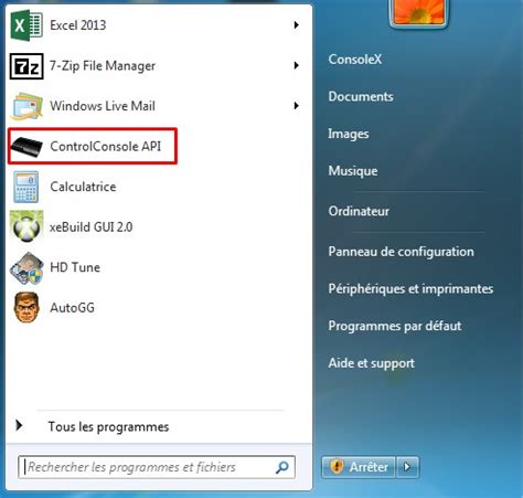 Configurer CCAPI Pour PS CEX Et DEX Console X