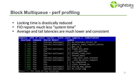 The Linux Block Layer Built For Fast Storage