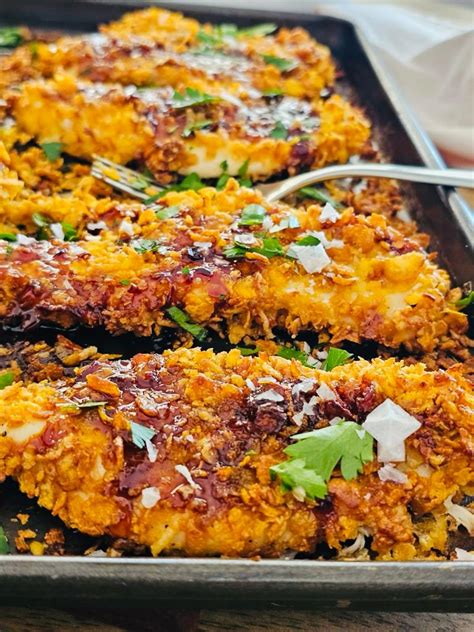 Baked Crunchy Chicken Breast