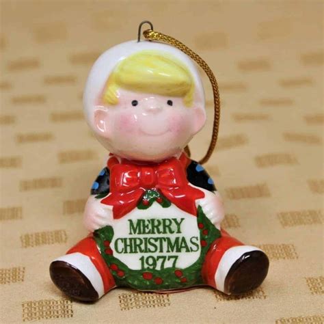 Ornament Dennis The Menace And Ruff In Box Vintage Nos 1977 Antigo