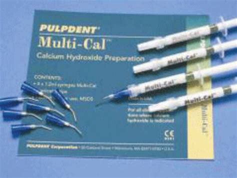Multi Cal Calcium Hydroxide Syringes 1 2ml 4 Pk