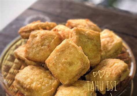 Resep Tahu Isi Jamur Mercon Simple Oleh Dearskitchen Cookpad