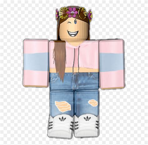 Descargar Png Roblox Sticker Roblox Girl Gfx Png Impresionante Libre