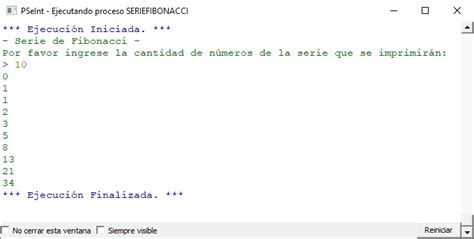 How To Print The First N Numbers Of The Fibonacci Series In Pseint