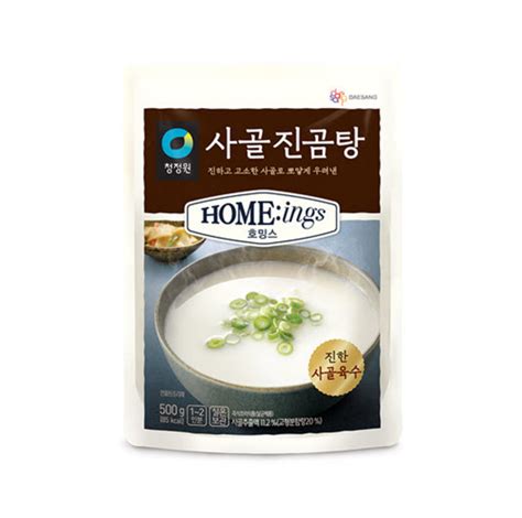대상사골진곰탕500g 배민 장보기∙쇼핑