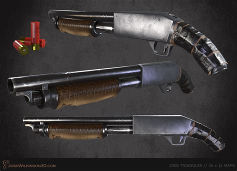 Sawed Off Shotgun Josh Wilkinson D Artist