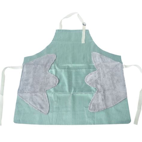 Apron Sleeveless Waterproof Kitchen Chef Cooking Baking Apron Hanging