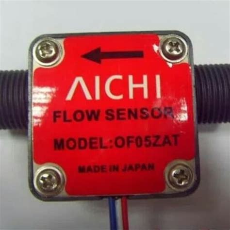 Water Flow Meter Sensor Liquid Flow Sensor Aichi 12 Made In Japan