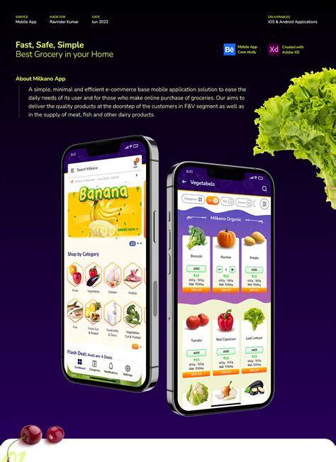 Grocery App UI UX Case Study On Behance