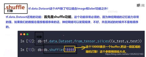 Tensorflow十七：数据的加载：map、shuffle、tfdatadatasetfromtensorslices