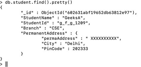 Create Relationship In MongoDB GeeksforGeeks
