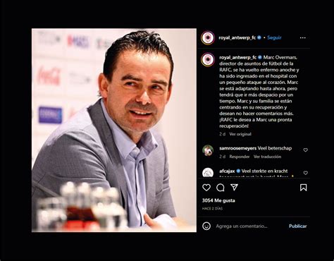 El Ex Futbolista Marc Overmars Fue Internado De Urgencia Por Un Derrame