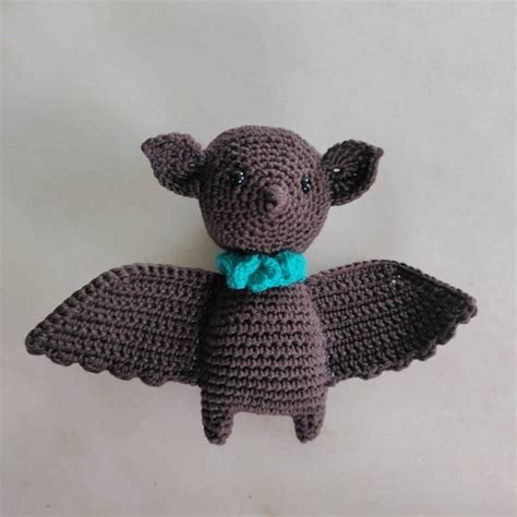 Crochet Amigurumi Pattern Vlad The Bat English Pdf Etsy