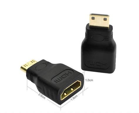 Mini Hdmi To Hdmi Adapter Hd Mini Conversion Tablet Dv Camera To Tv