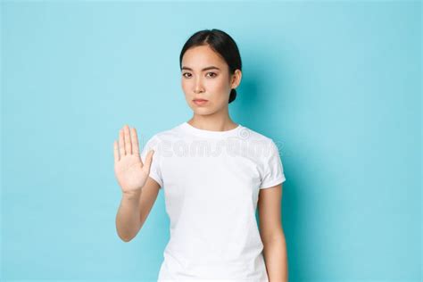 Silly Cute Asian Girl Need Help Holding Hands Together In Pleading