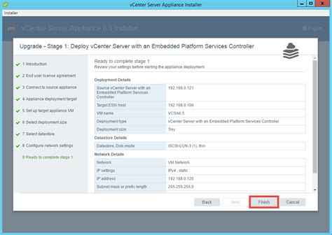 Upgrade VCSA To VCSA Mastering VMware