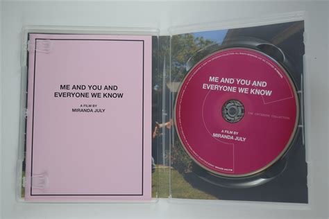 Me And You And Everyone We Know Packaging Photos Criterion Forum