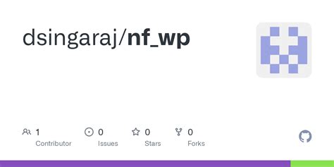 Github Dsingarajnfwp