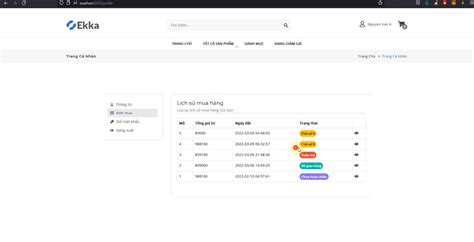 Website bán quần áo cửa hàng thời trang Laravel Sàn giao dịch