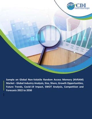 Non Volatile Random Access Memory NVRAM Market Pdf Databases Computer Software And