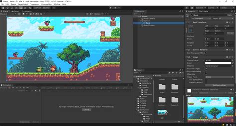 2d游戏入门——小狐狸系列（二十五）添加主菜单ui2d小游戏主页面 Csdn博客