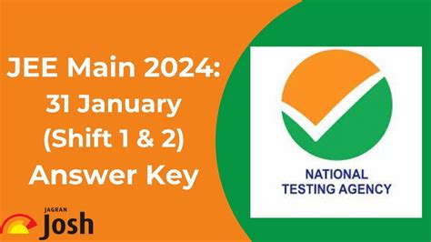 Jee Main Answer Key 2024 By Fiitjee Institute Shift 1 2 Pdf Download