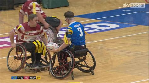 Wheelchair Super League Grand Final Wigan Warriors Beat Leeds Rhinos