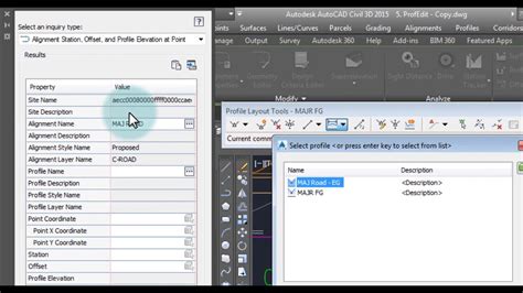 Edit Surface Profile In AutoCAD Civil D Use Different Ways Grips Layout Tool Profile Grid