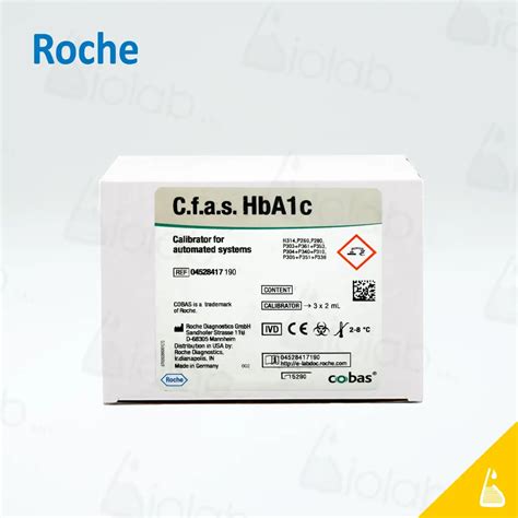 Cobas Hba1c Cfas 3x2 Ml Biolab Diagnostics