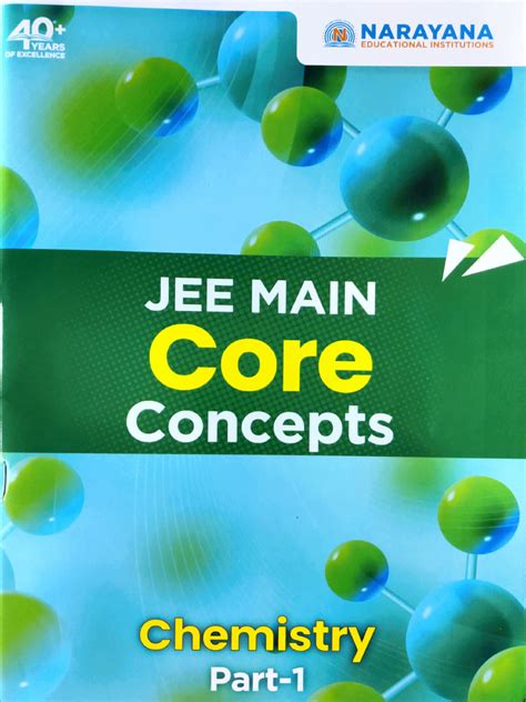 jee main core concepts chemistry part 1 pdf