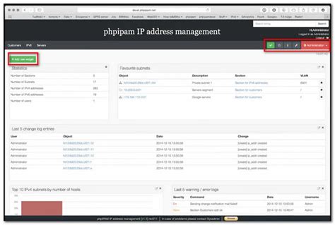 完整的 Phpipam 审查:立即管理 Ip 地址 完整的 Phpipam 审查:立即管理 Ip 地址