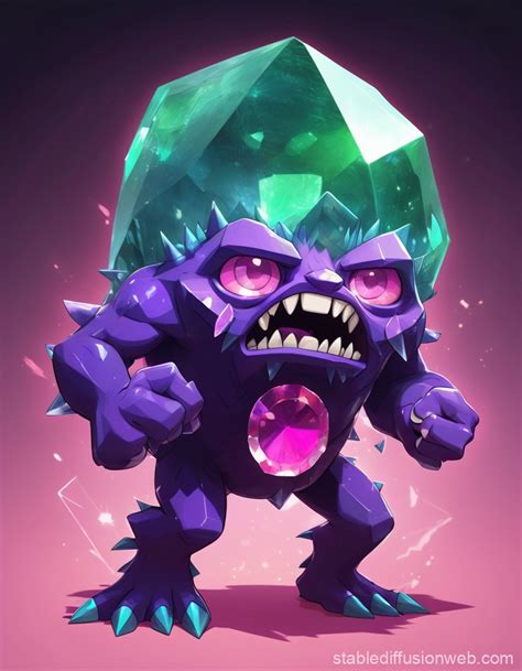 Corrupted Gem Monster From Steven Universe Stable Diffusion Online