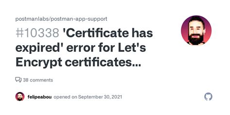 certificate has expired error for let s encrypt certificates dst